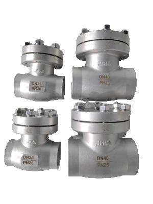 China CDH61F-40PB SS304 Cryogenic Check Valve -196°C to +80°C Temperature Range with PCTFE Seal for sale