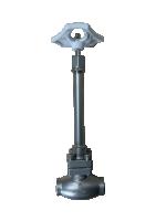 China DN15 Cryogenic LNG , LOX, LAR LIN Globe Valve PCTFE Valve Handwheel Tank Valve for sale