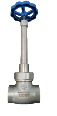 China Stainless Steel 304/316 Cryogenic Globe Valve with 5.0Mpa Maximum Pressure and -196°C to +80°C Temperature Range for sale