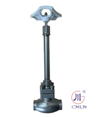 China ISO CE EAC Certified Cryogenic Globe Valve with 4.0Mpa Maximum Pressure and -196°C to +80°C Temperature Range in Stainless Steel 304/316 for sale