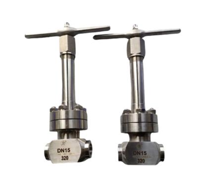 China Cryogenic Globe Valve with 4.0Mpa Maximum Pressure and -196 to +120°C Temperature Range in Stainless Steel CF8/CF3 for sale