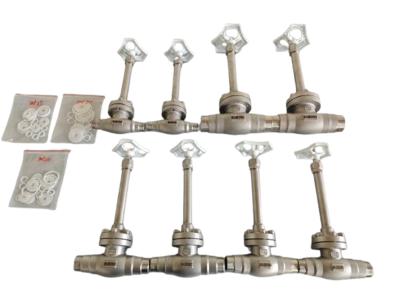 China ISO CE EAC Certified Cryogenic Globe Valve with Stainless Steel 304/316 and -196°C to +80°C Temperature Range for 5.0Mpa Maximum Pressure for sale