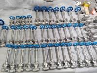 China Stainless Steel 304/316 Cryogenic Globe Valve with 5.0Mpa Maximum Pressure and -196°C to +80°C Temperature Range for sale
