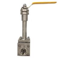 China 304 Stainless Steel Custom Diameter Cryogenic Ball Valve ISO9001 CE Certified 15-65mm Size Range for sale