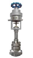 China Emergency Shut Off High Pressure Cryogenic Valve DN10-100mm PN4.0MPa Handwheel Control for LO2 LN2 LAr LNG Systems for sale