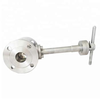 China Carbon Steel DN100 Cryogenic Flanged Ball Valve for Liquid Oxygen/Hydrogen - 6.4MPa Pressure, DN15-DN250 Size Range for sale