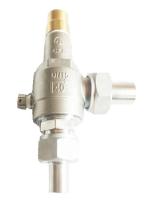 China Custom Stainless Steel Cryogenic Gas Safety Valve 179mm Height Fall Lift Design for LNG O2 N2 Systems for sale