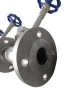 China Long Stem Cryogenic Flanged  Globe Valve Stainless Steel Material DN15 To DN200 for sale