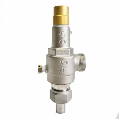 China DN20 Cryogenic Safety Valve Stainless Steel 304/316 Thread Connection for LNG Tanks - 1.6MPa Pressure, -196°C to +80°C for sale