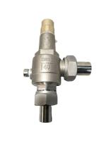 China LNG Tank Cryogenic Safety Valve SS304 DN15 PN40 Spring Direct Acting Full Open for -196°C to +80°C Applications for sale