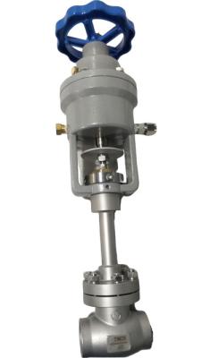 China LO2 LN2 LNG Emergency Cut-off Valve ZG0Cr18Ni9 Stainless Steel - DN10 to DN100 Medium Pressure Cryogenic Safety for sale