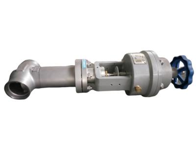 China Low Temperature Insulated Emergency Shut Off Valve Welding Type DN10-40mm for -196℃ Cryogenic Applications for sale