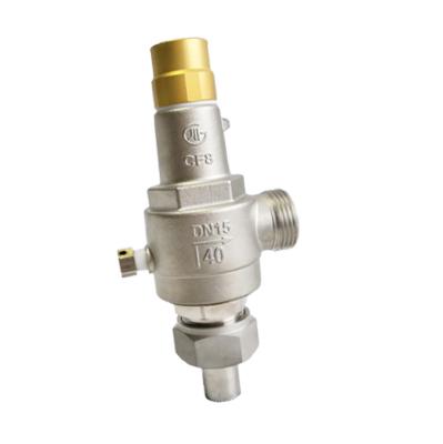 China OEM Cryogenic Safety Valve Stainless Steel 304/316 for Water Heater Gas -80℃ to +120℃ Temperature Range for sale