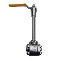 China 150LB Low Temperature Ball Valve 1-2 Inch SS304 Stainless Steel Cryogenic Valve with CE ISO Certification for sale