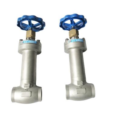 China Low Temperature Insulation Globe Valve Cryogenic Valve CJ61F DN10 - DN250 for sale