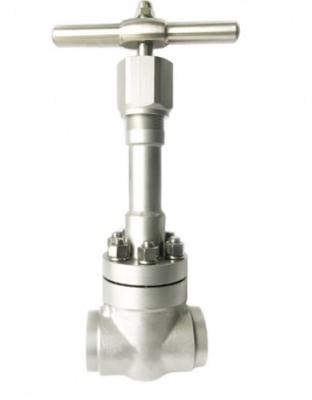 China Manual Globe High Pressure Cryogenic Valve For LNG Station -196°C to +80°C Temperature Range with SS304/316 Construction for sale