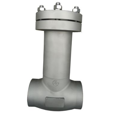 China CDH61F-40PB Stainless Steel 304 Cryogenic Check Valve -196°C to +80°C Temperature Range with Welding Connection for sale