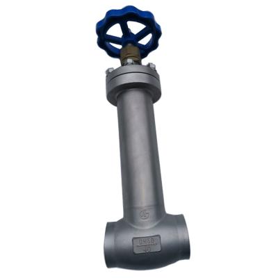 China Stainless Steel 304/316 PCTFE Disc Seal Cryogenic Globe Valve -196°C to +80°C Temperature Range for LNG LO2 LN2 Applications for sale
