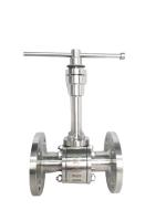 China Flanged Handwheel Operated CL300 Liquid Nitrogen Ball Valve for sale