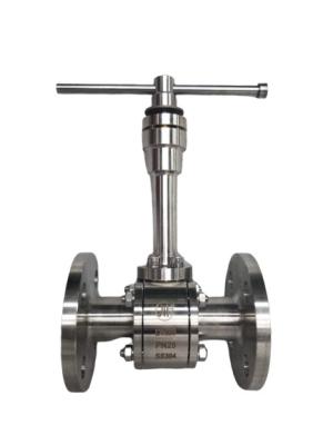 China DN10 Flange Cryogenic Ball Valve for LAr LNG - PN4.0MPa Pressure -196℃ to +80℃ Temperature Range for sale