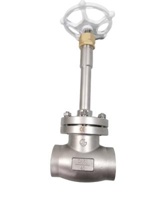 China SS304 CF8 DN50 Low Temperature Socket Weld Globe Valve -196°C to +80°C PN5.0MPa Pressure for sale
