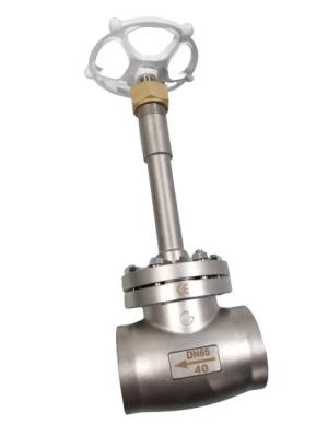 China Stainless Steel 304 CF8 DN65 Cryogenic Globe Valve -196℃ to +80℃ Temperature Range PN5.0MPa Pressure for sale