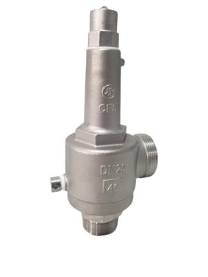 China Manual DN25 CF8 Cryogenic Fall Lift Safety Valve - 4.0MPa Pressure Rating, -196°C to +80°C Temperature Range for sale