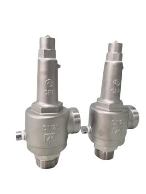 China Threaded DN15 CF8 Cryogenic Fall Lift Safety Valve 4.0MPa Pressure Range -196℃ to +80℃ Temperature for sale