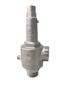 China DN25 Spring Direct Acting Cryogenic Safety Valve -196°C to +80°C 4.0MPa for LNG LOX LN2 Applications for sale