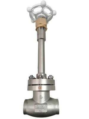 China High Pressure CF3 CF8 Cryogenic Globe Valve for Liquid Nitrogen & Ammonia -196°C to +80°C Temperature Range for sale