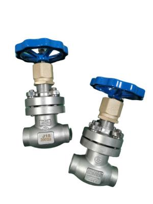 China -80°C Cryogenic Globe Valve with Socket Weld Ends DN10-250mm PN4.0MPa for Industrial Gas Systems for sale