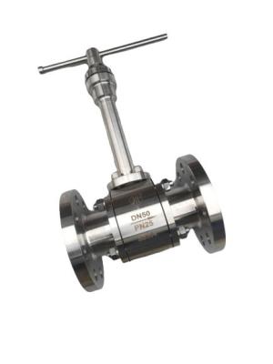 China DN10 - DN250 Cryogenic Ball Valve Hight Pressure For LO2 LNG for sale