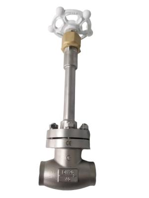 China DN65 SS304/316 Cryogenic Socket Weld Globe Valve -196°C to +80°C Temperature Range for LNG LO2 LN2 Applications for sale