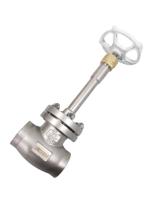 China Liquid Low Temperature Socket Weld Globe Valve -196C- +80C for sale