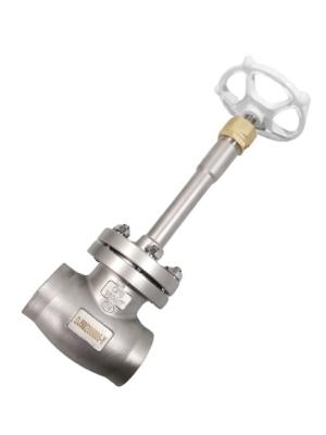 China Liquid Low Temperature Socket Weld Globe Valve -196C- +80C for sale