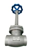 China DN40 PN40 Cryogenic Control Valve Weld Ends Type Long Stem For LNG LO2 for sale