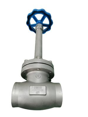 China DN40 PN40 Cryogenic Control Valve Weld Ends Type Long Stem For LNG LO2 for sale