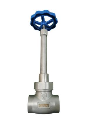 China Cryogenic PN40 Low Temperature Globe Valve Socket Weld For O2 for sale