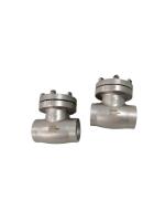 China DN40 PN25 Stainless Steel SS304 Cryogenic Swing Check Valve with Weld Connection for -196℃ to +80℃ Applications for sale