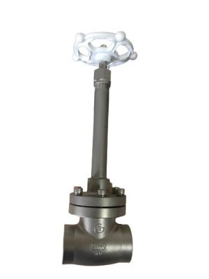 China Stainless Steel 304 Weld Type Cryogenic Globe Valve Long Stem For LNG for sale