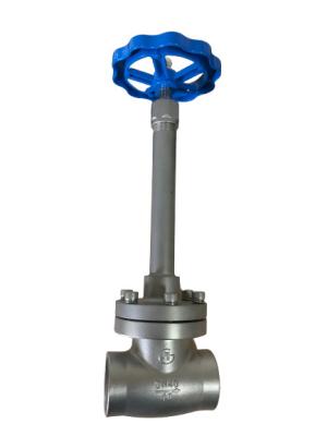 China PN40 SS304 Low Temperature Globe Valve Flange Type Long Stem For LNG for sale