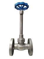 China O2/N2 SS304 PN40 Good Performance Directly Factory Flange Type Cryogenic Globe Valve Long Stem for sale