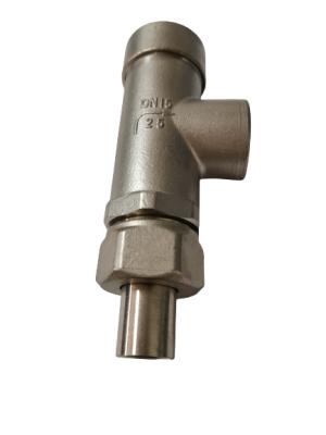 China PN40 PN25 Cryogenic Safety Valve Stainless Steel Low Lift Design for -80℃ to +120℃ Applications for sale