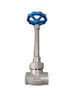 China DN40 Manual Stainless Steel Cryogenic Globe Valve for LN2 - PN4.0MPa Pressure, -196°C to +196°C Temperature Range for sale