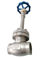 China Manual DN150 Low Temperature Socket Weld Globe Valve for LN2 -196°C to +196°C PN4.0MPa Cryogenic Applications for sale