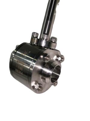 China OEM Welded High Pressure Cryogenic Ball Valve for LNG -196°C Operating Temperature with 3-Year Warranty for sale