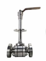 China OEM High Pressure Cryogenic Ball Valve for LNG -46°C to -196°C Temperature Range with 3-Year Warranty for sale