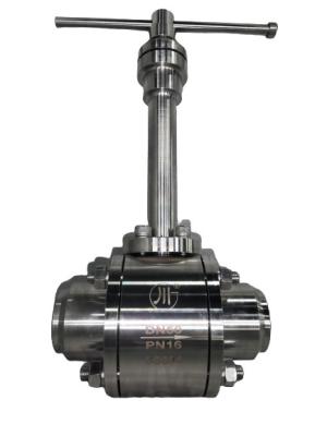 China Customized High Pressure Low Temperature Ball Valve 10-25 MPa for LO2 LN2 LAR Cryogenic Applications for sale