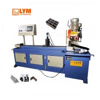 China Automatic CNC Tube Cutting Machine Servo Feeding 120mm Pipe Cutter 45 Degree Rotation for sale