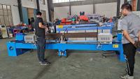 China DJ80 Hydraulic Double Head Solid Tube Chamfering Machine 2.2KW 14-80mm for sale